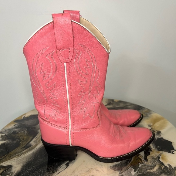 Old West | Shoes | Old West Girls Pink Western Cowboy Boot | Poshmark